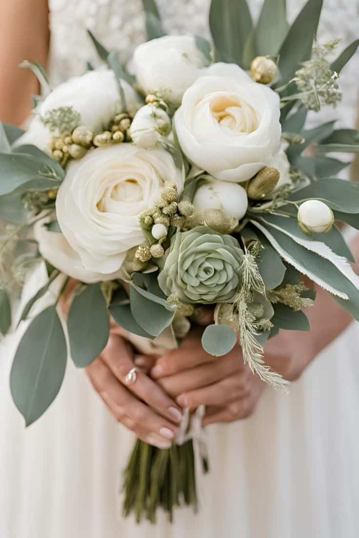 White And Sage Green: A Timeless Palette For A Serene Wedding ...